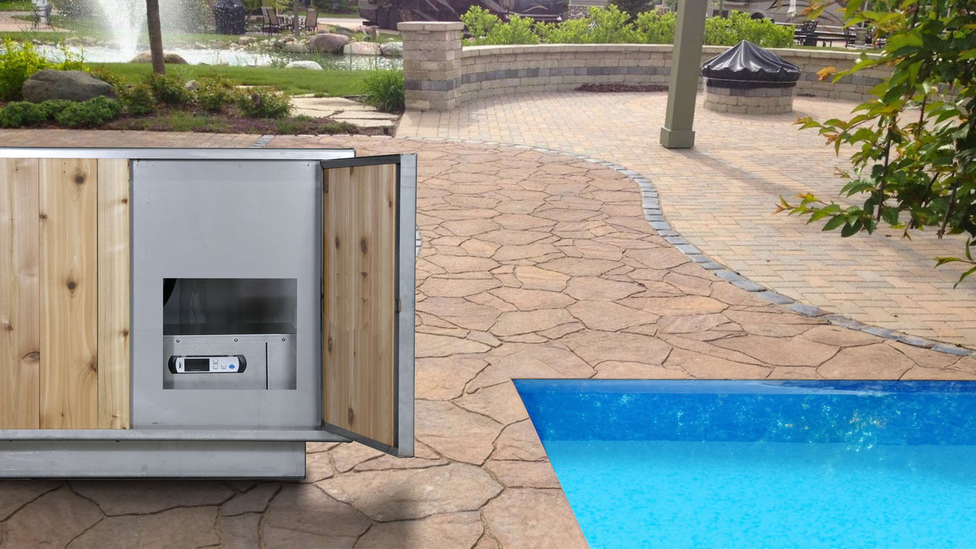 #372FP The Flow Cold Plunge - Knotty Red Cedar – Maxwell Garden Centre