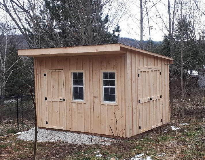 #131 9x12' Slant Garden Roof Shed – Maxwell Garden Centre