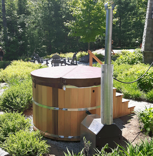 3' Red Cedar Hot Tub – Maxwell Garden Centre